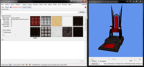 How to convert a prim-based object in Second Life or Opensim into a ...